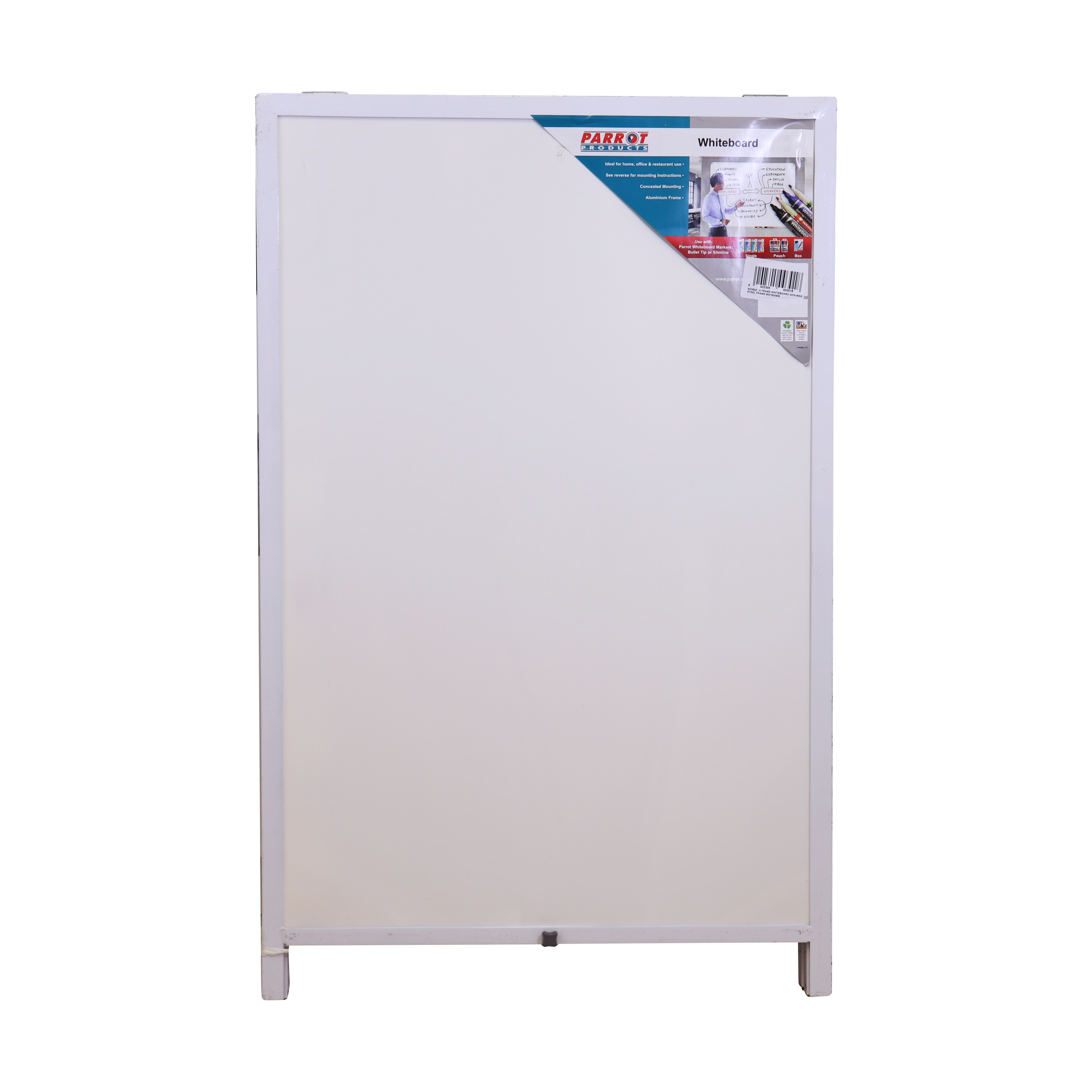 non-magnetic a-frame whiteboard board - 900 x 600mm | Eagle Office National