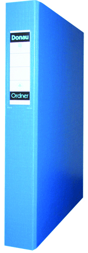 a4 polypropylene 2d ring binders - 30mm - blue | Folio Office National