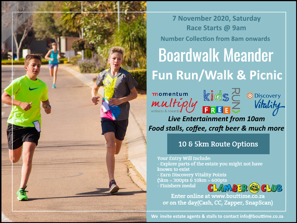 BoardWalk Meander Fun Run/Walk & Picnic | Entry Ninja – the best ...