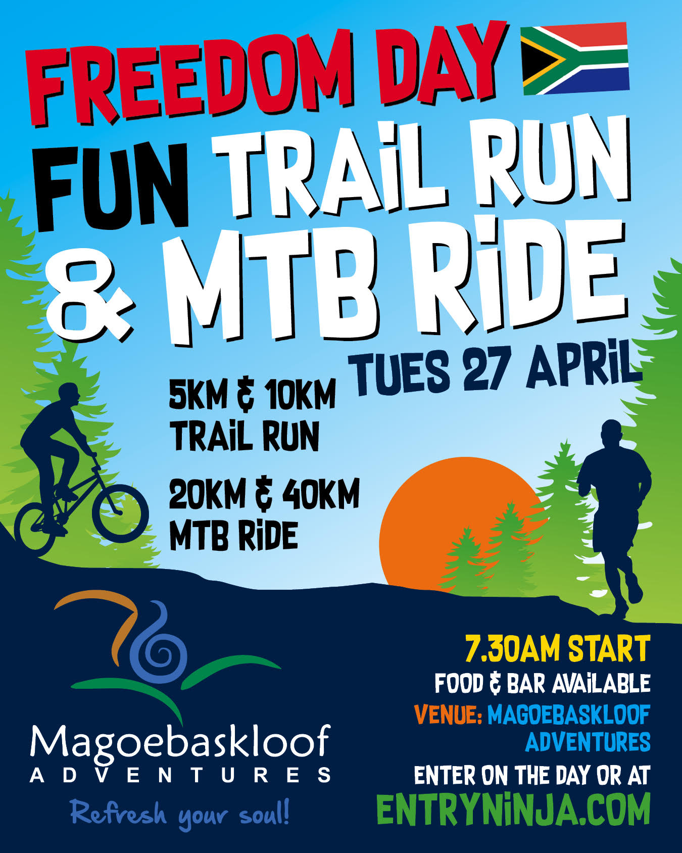 Freedom Day Fun Trail Run & MTB Ride | Entry Ninja – the best outdoor ...