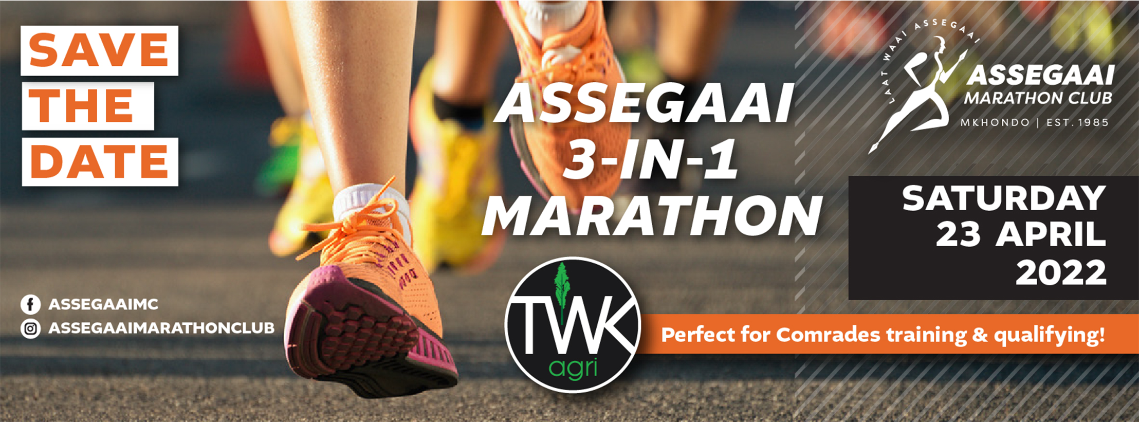 TWK Assegaai 3-in-1 Marathon | Entry Ninja – the best outdoor, fitness ...