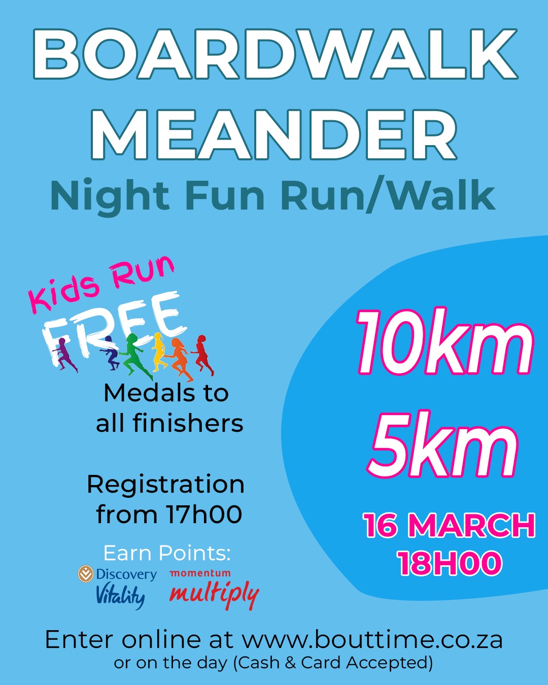 BoardWalk Meander Estate Night Run/Walk | Entry Ninja – the best ...