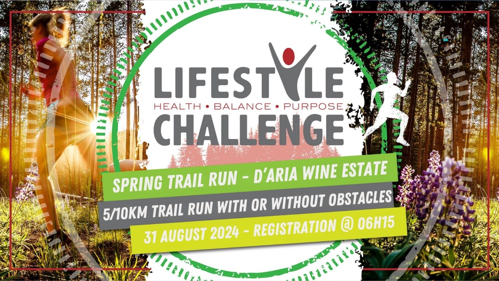 Lifestyle Challenge - Spring Trail Run : 31 August 2024 - Modern Athlete
