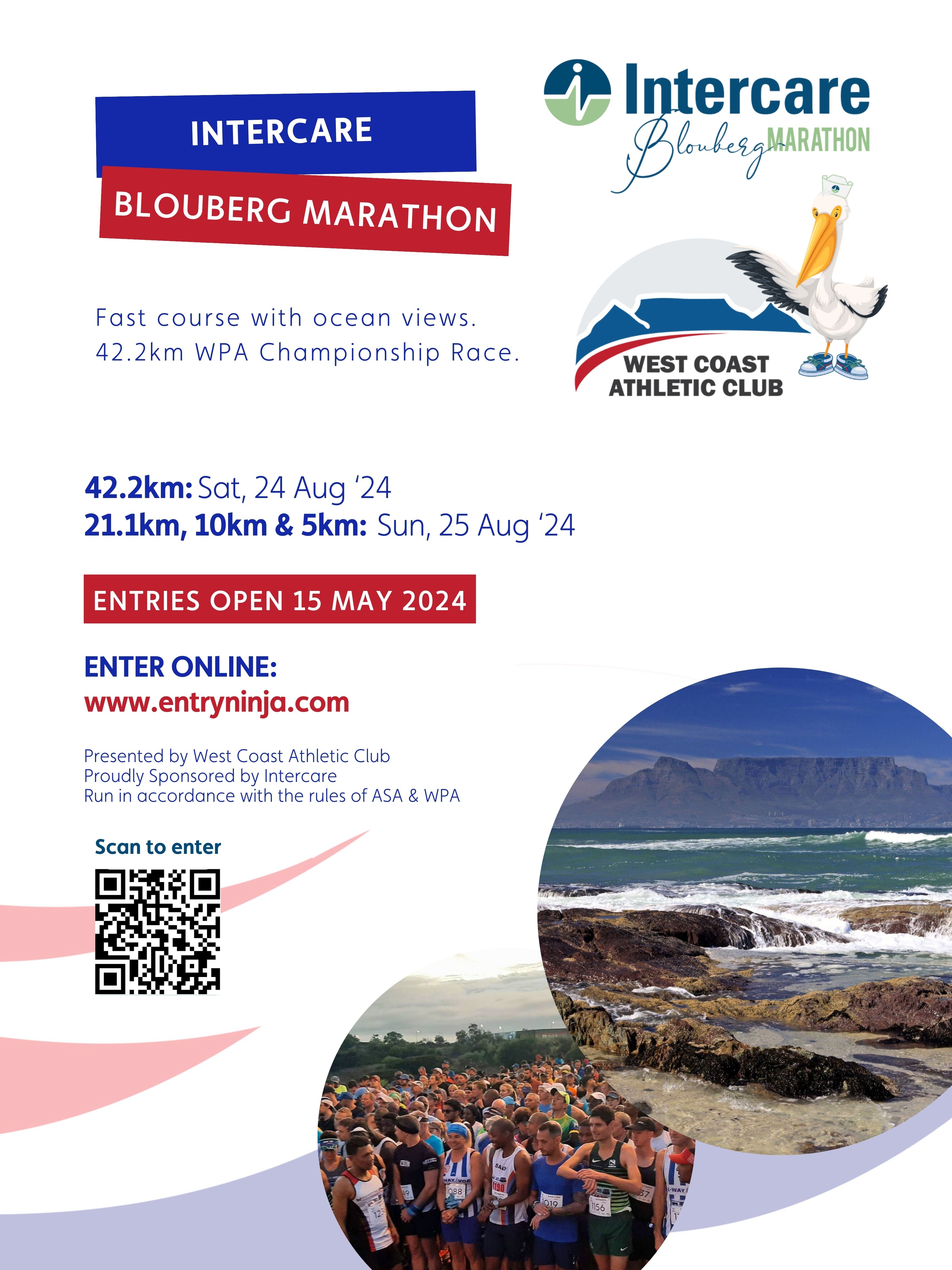 Intercare Blouberg Marathon : 24-25 August 2024 - Modern Athlete