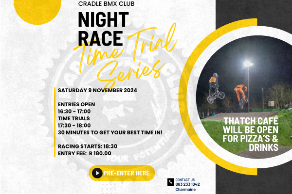 Cradle BMX Time Trial Night Race | Entry Ninja – the best outdoor ...
