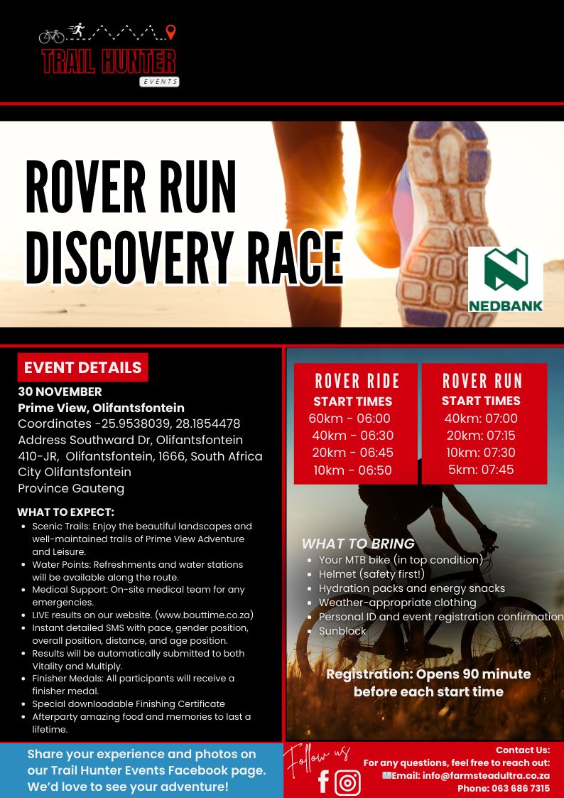 Rover Run Discovery Race | Entry Ninja – the best outdoor, fitness and ...
