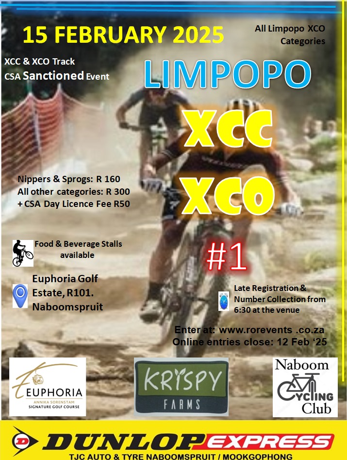 2025 Limpopo Provincial XCO & XCC - Event #1 | Entry Ninja – the best ...