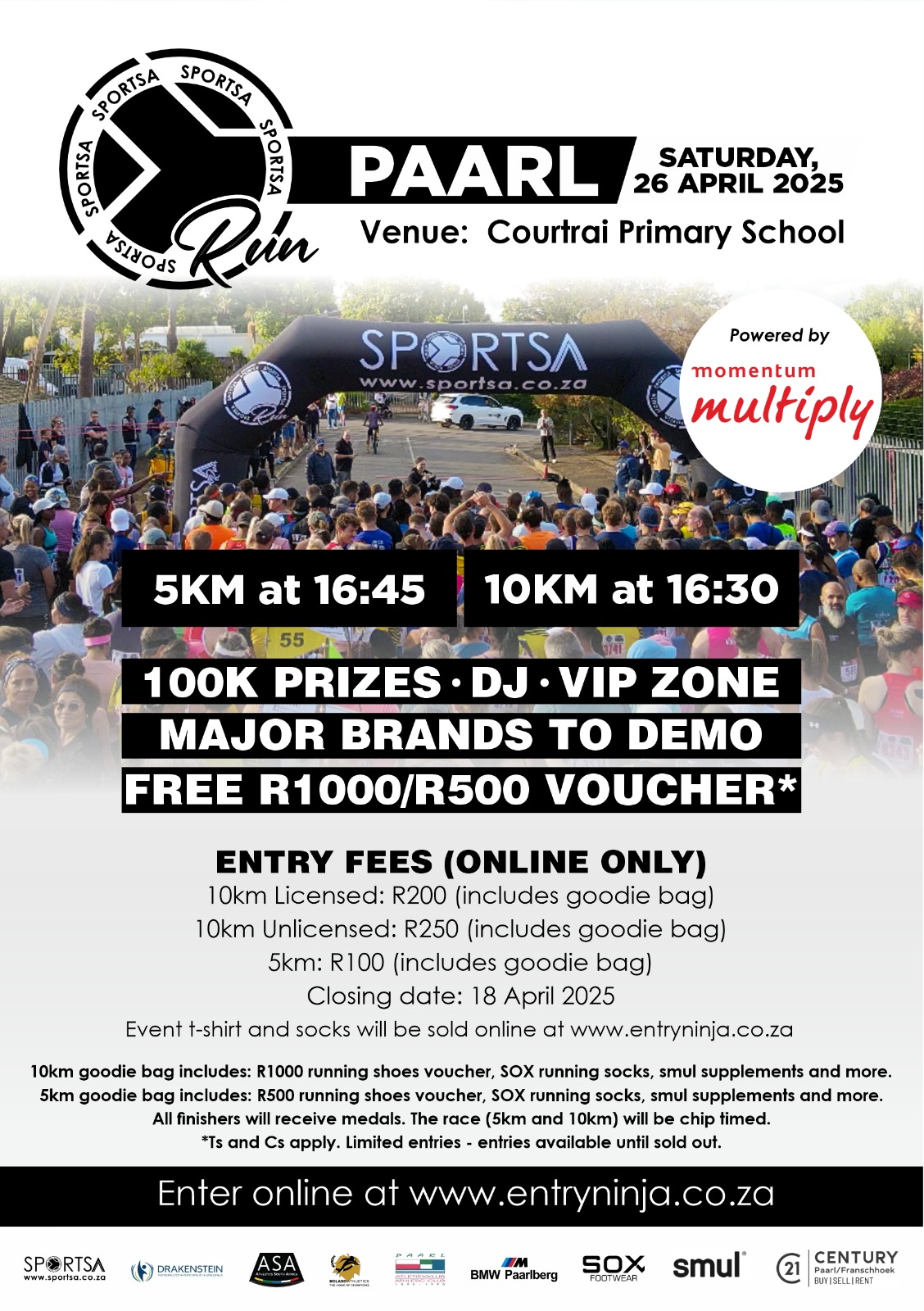 SportSA Run Paarl | Entry Ninja – the best outdoor, fitness and ...