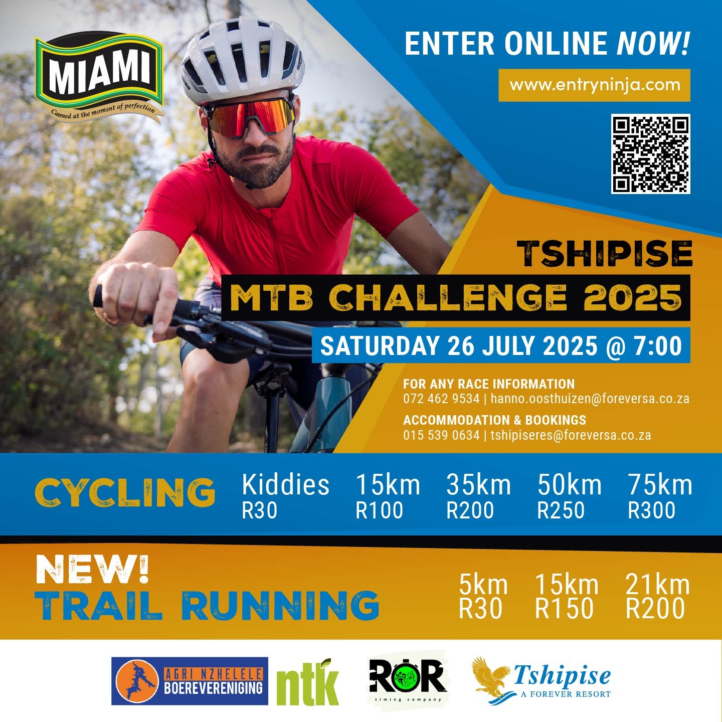 Tshipise MTB Challenge 2025 | Entry Ninja – the best outdoor, fitness ...