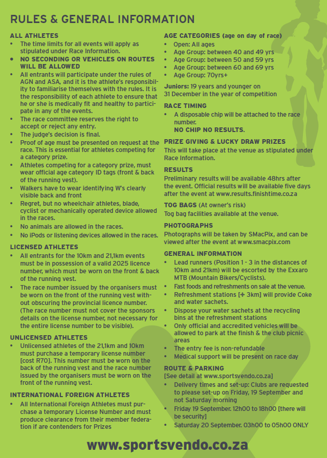 Exxaro Road Race 2025 | Entry Ninja – the best outdoor, fitness and ...