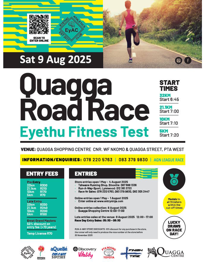 EYETHU FITNESS TEST RACE | Entry Ninja – the best outdoor, fitness and ...