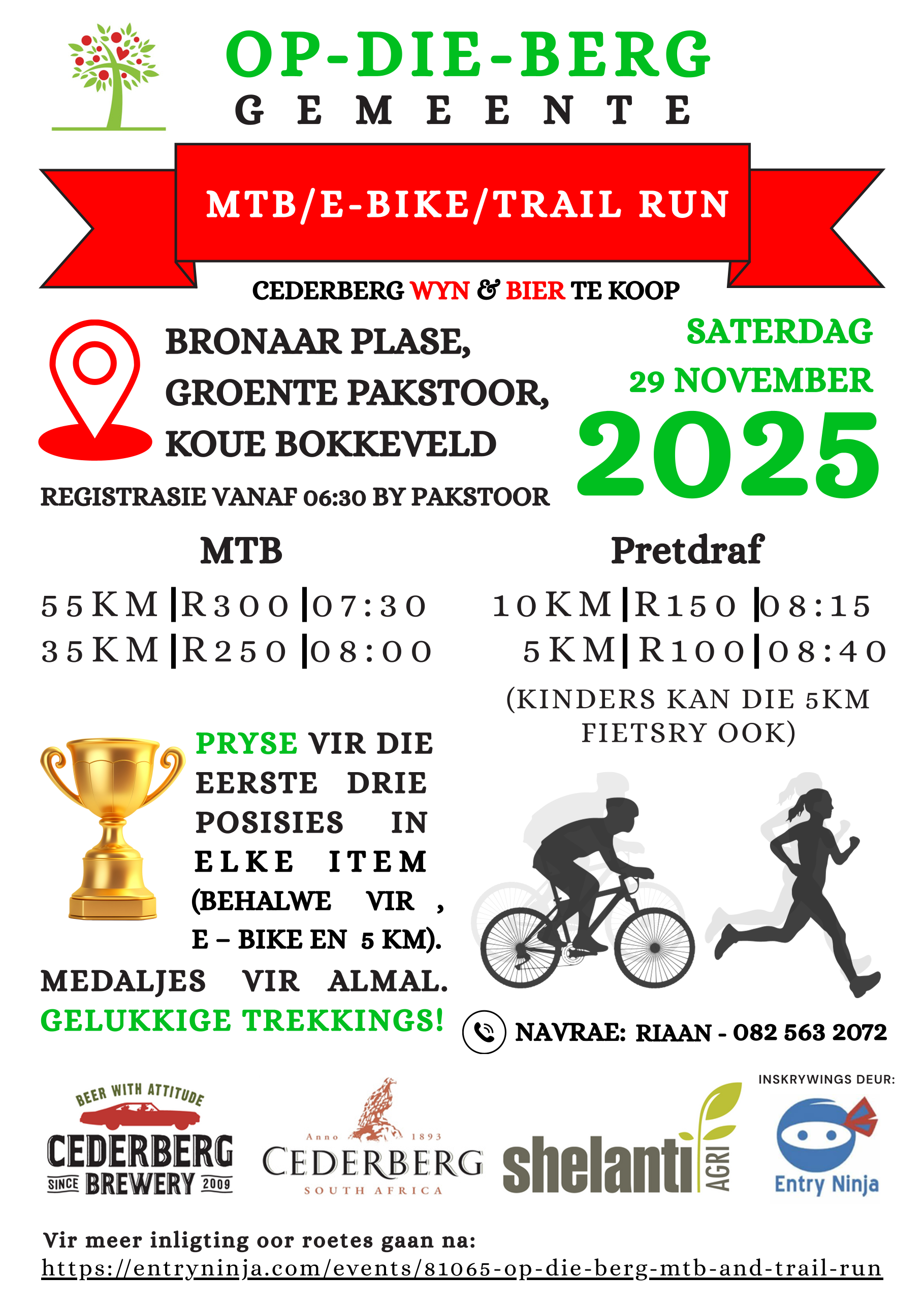 Op-Die-Berg MTB and Trail Run | Entry Ninja – the best outdoor, fitness ...