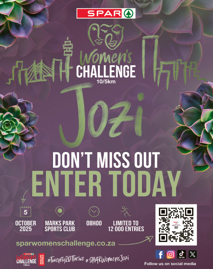SPAR Women's Challenge Jozi | Entry Ninja – the best outdoor, fitness and sporting event entries ...