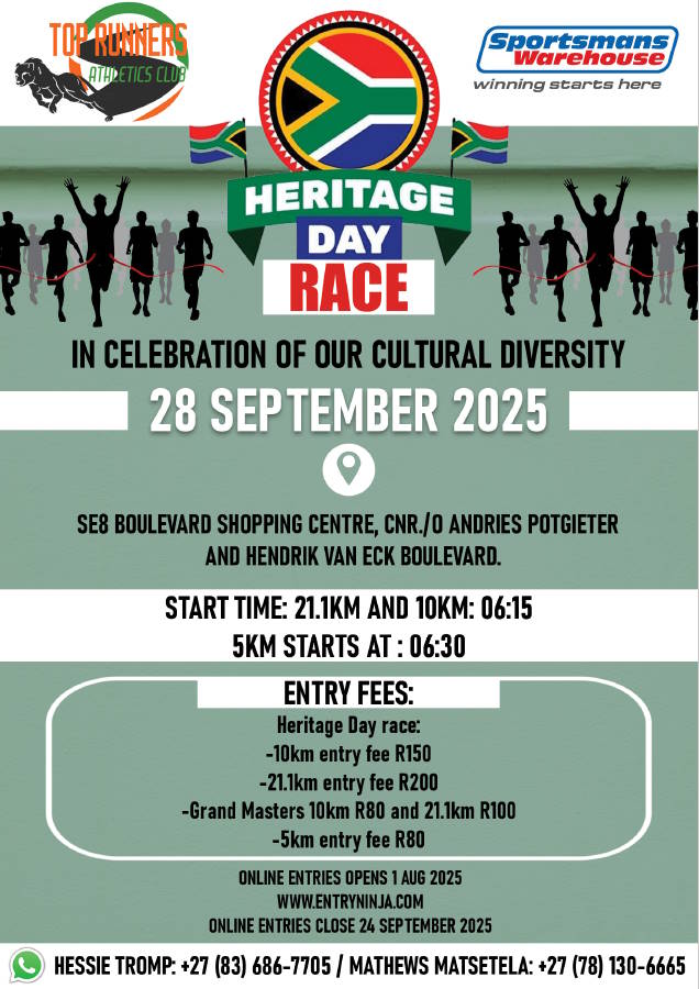 Heritage Day Race 2025 | Entry Ninja – the best outdoor, fitness and ...