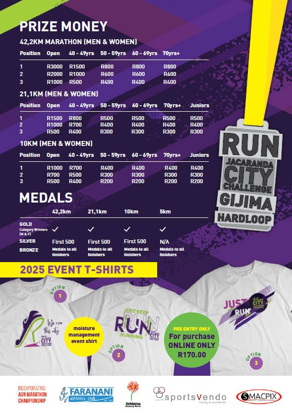 aQuelle Jacaranda City Challenge 2025 | Entry Ninja – the best outdoor ...